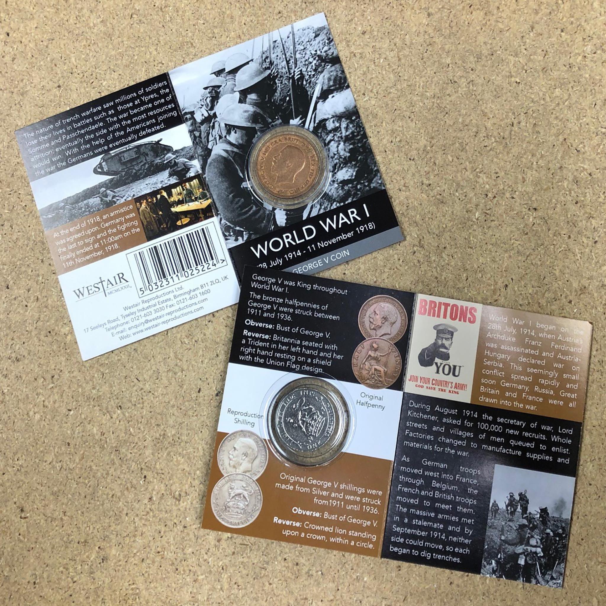 WW1 Coin Pack | Starbeck Education