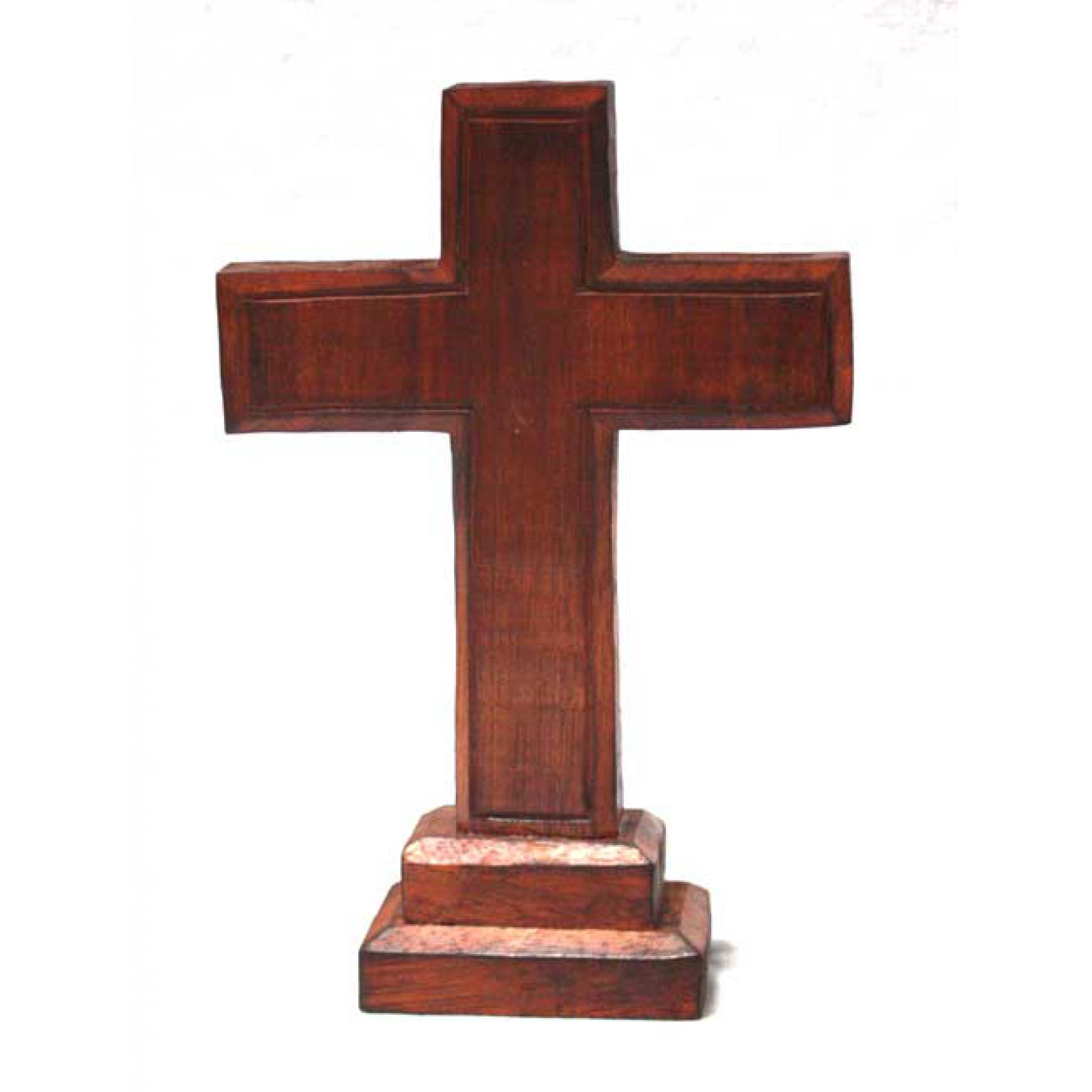 Large Plain Wood Cross | Starbeck Education