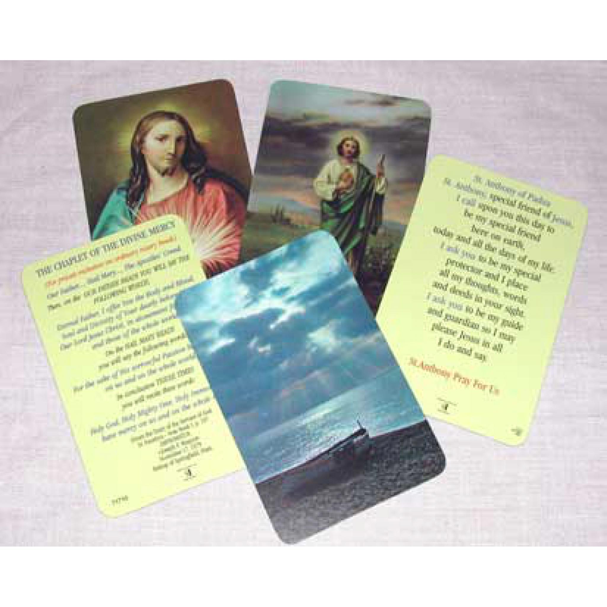 Laminate Prayer Cards