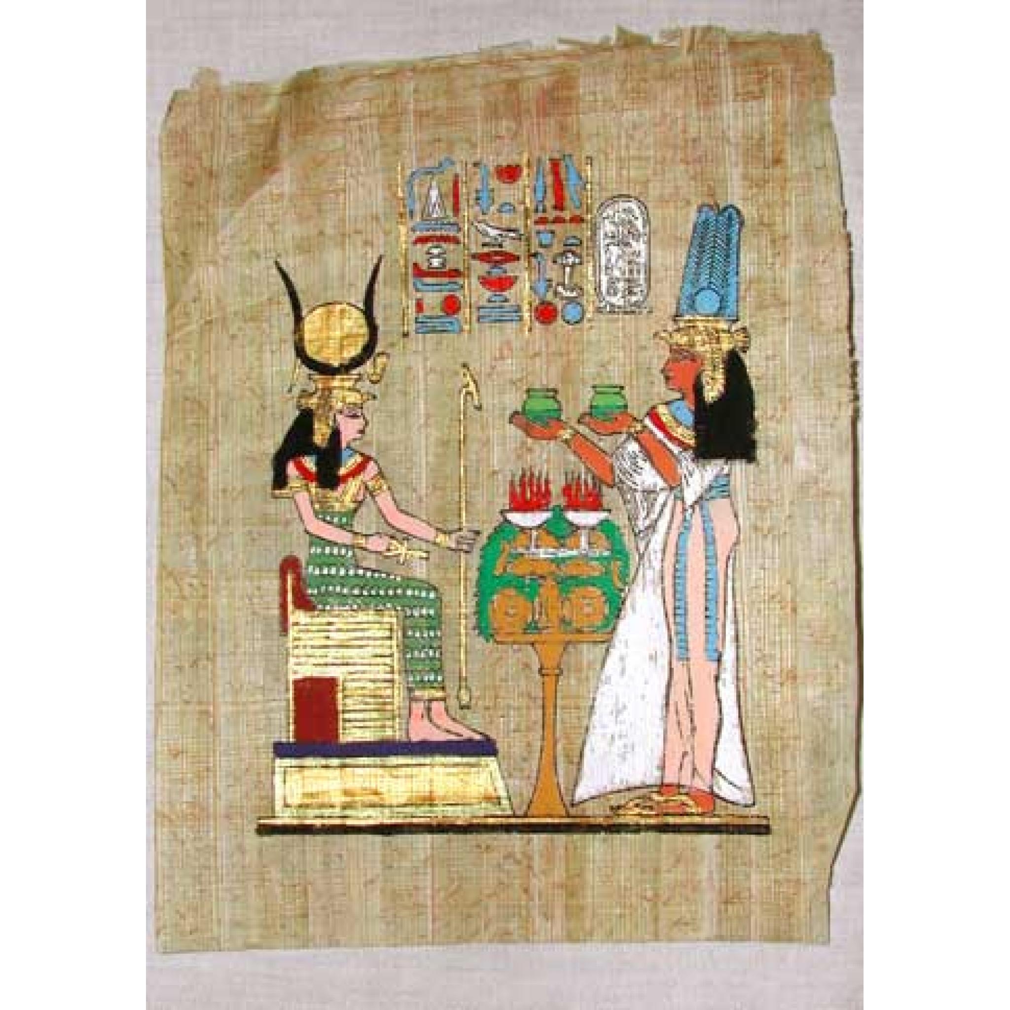 Medium Painted Papyrus paper | Starbeck Education
