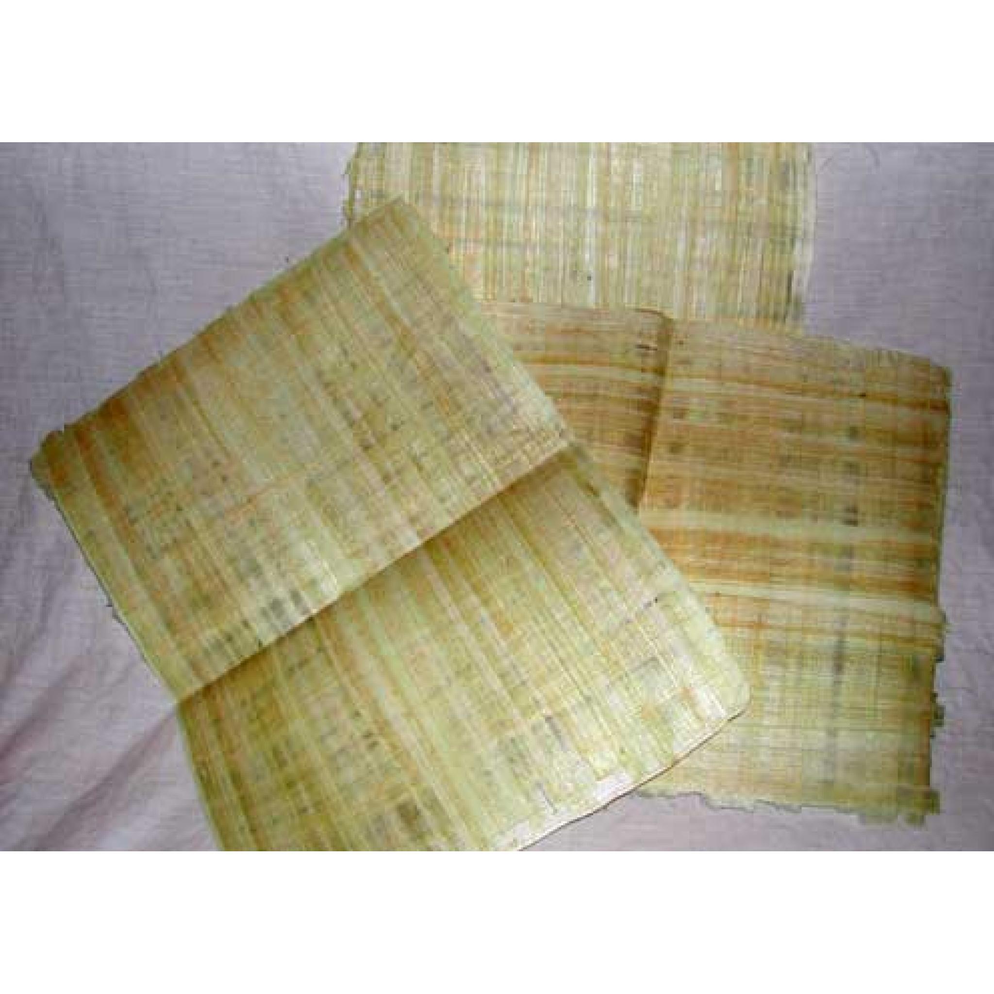 3 x Plain Papyrus