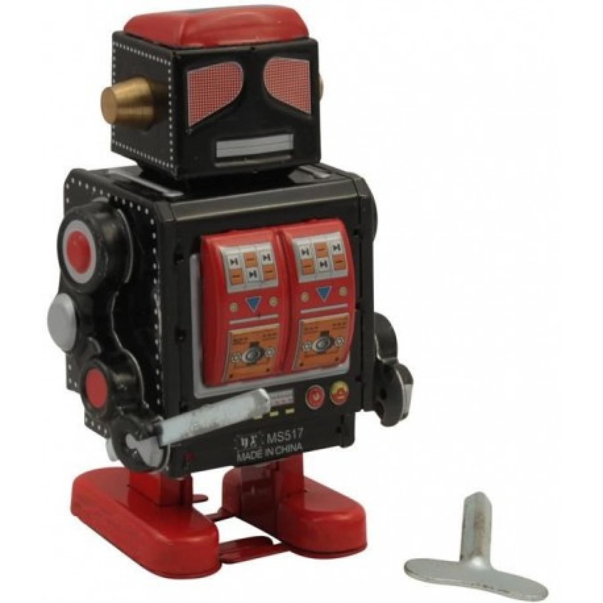 Black and Red Robot