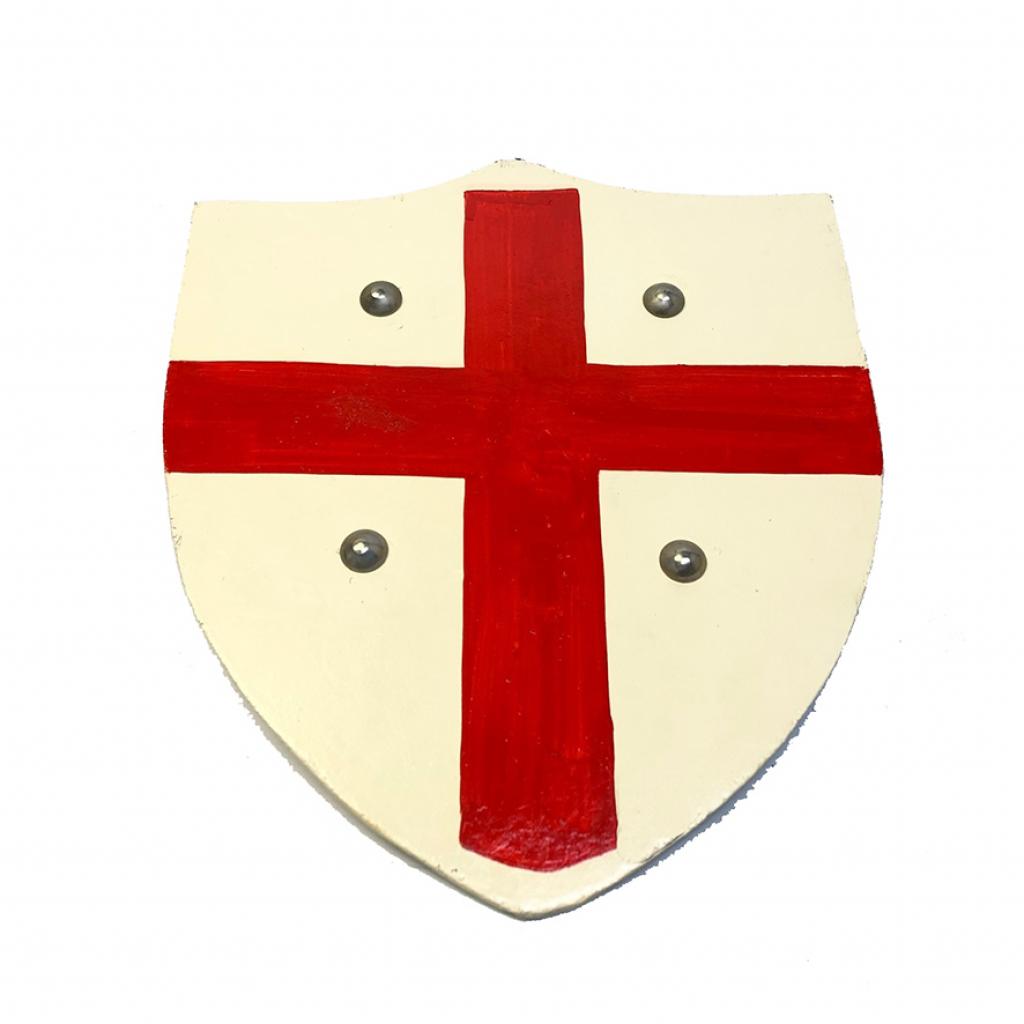 Wooden replica Saxon Shield | Starbeck Education