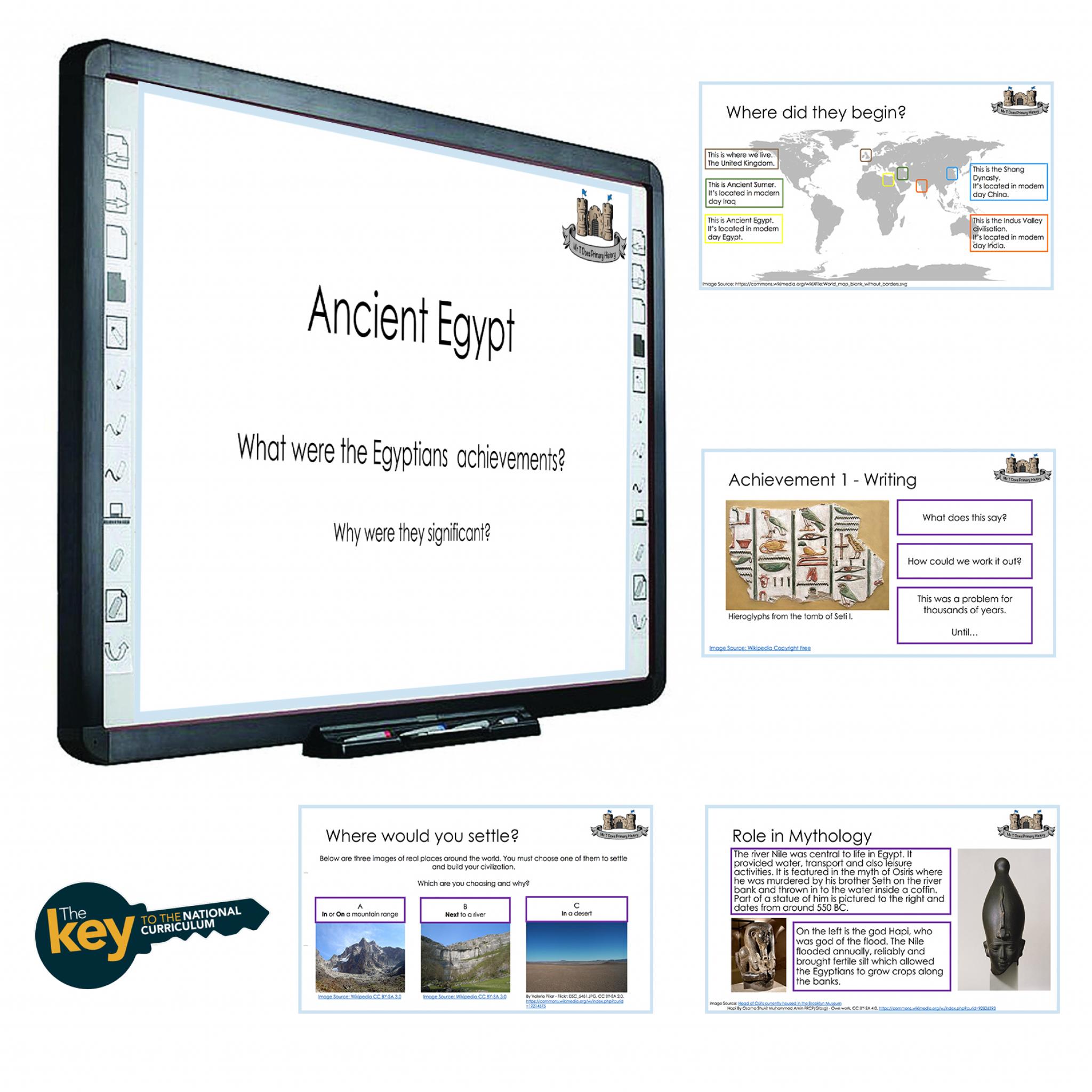 Key to... Ancient Egypt - achievements of the earliest civilisations ...