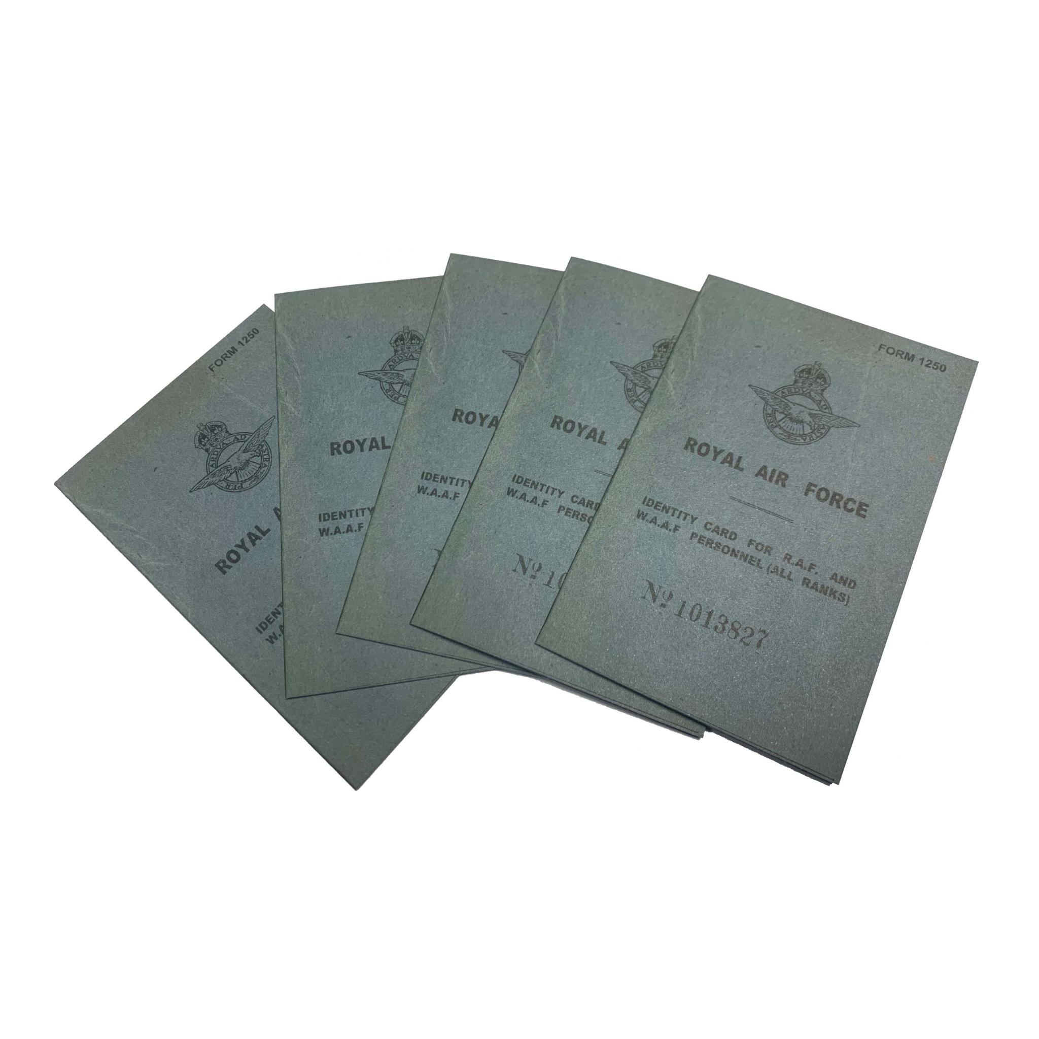 RAF Identity Cards | Starbeck Education