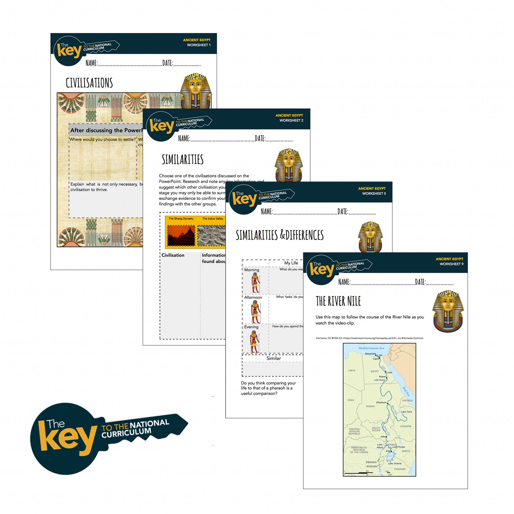 Key to... Ancient Egypt - achievements of the earliest civilisations ...