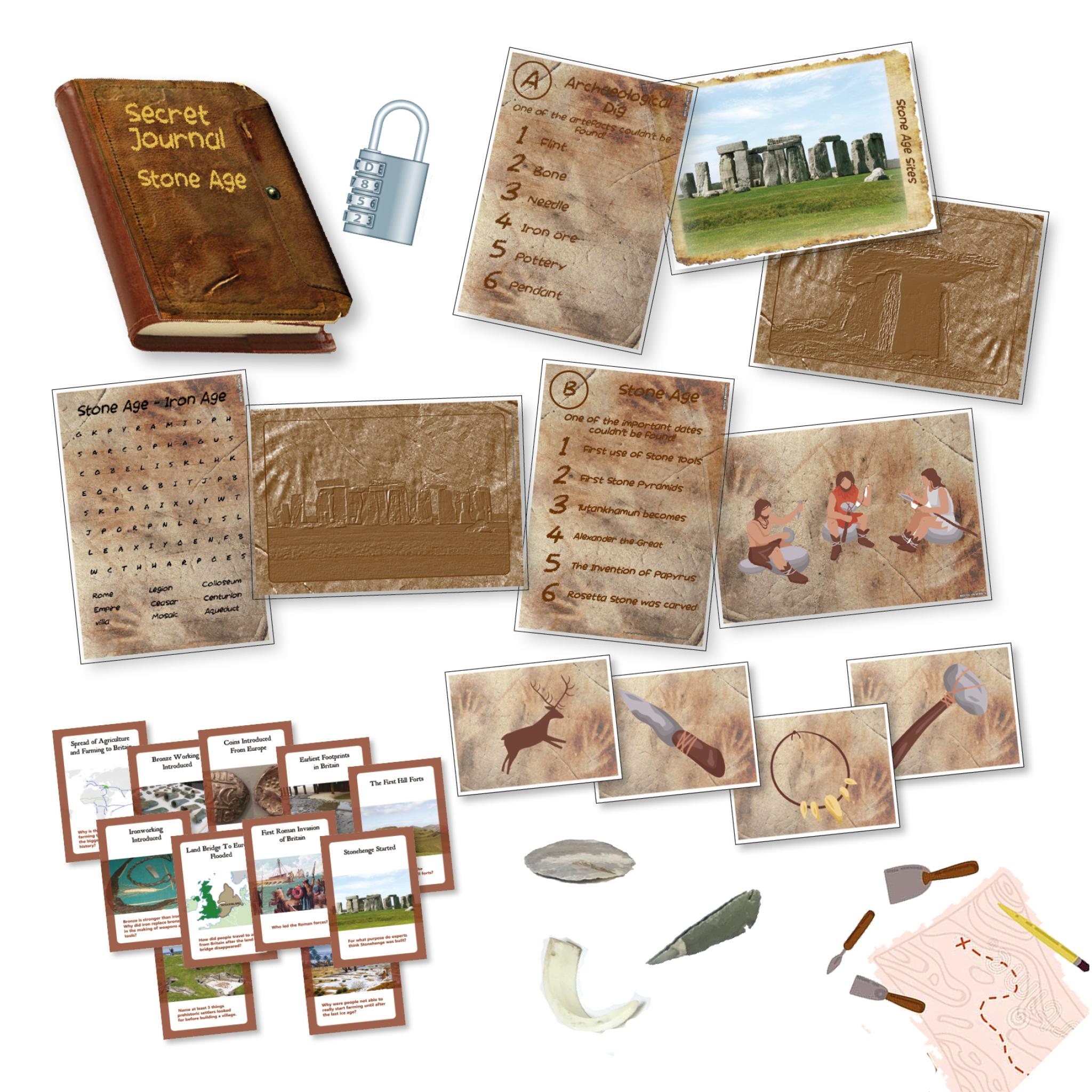 Unlock History: Stone age to Iron Age Escape Room | Starbeck Education