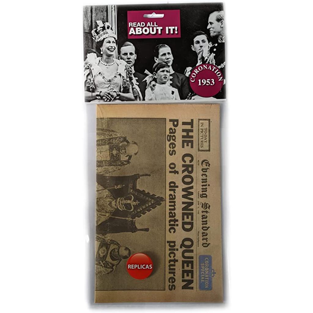 Queen Elizabeth II Coronation Day Replica Newspaper | Starbeck Education
