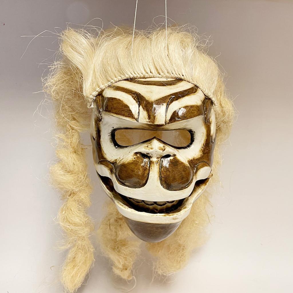 Carved Wooden Hanuman Mask | Starbeck Education