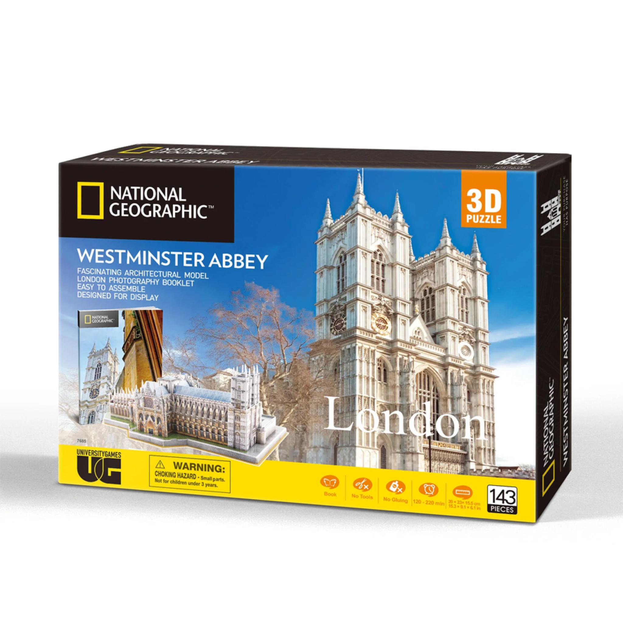 Westminster Abbey 3D Puzzle
