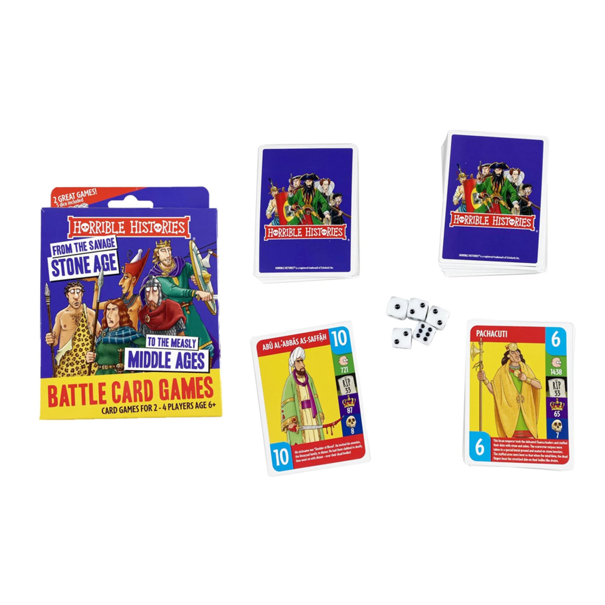 Horrible Histories Battle Stone Age Card Game | Starbeck Education